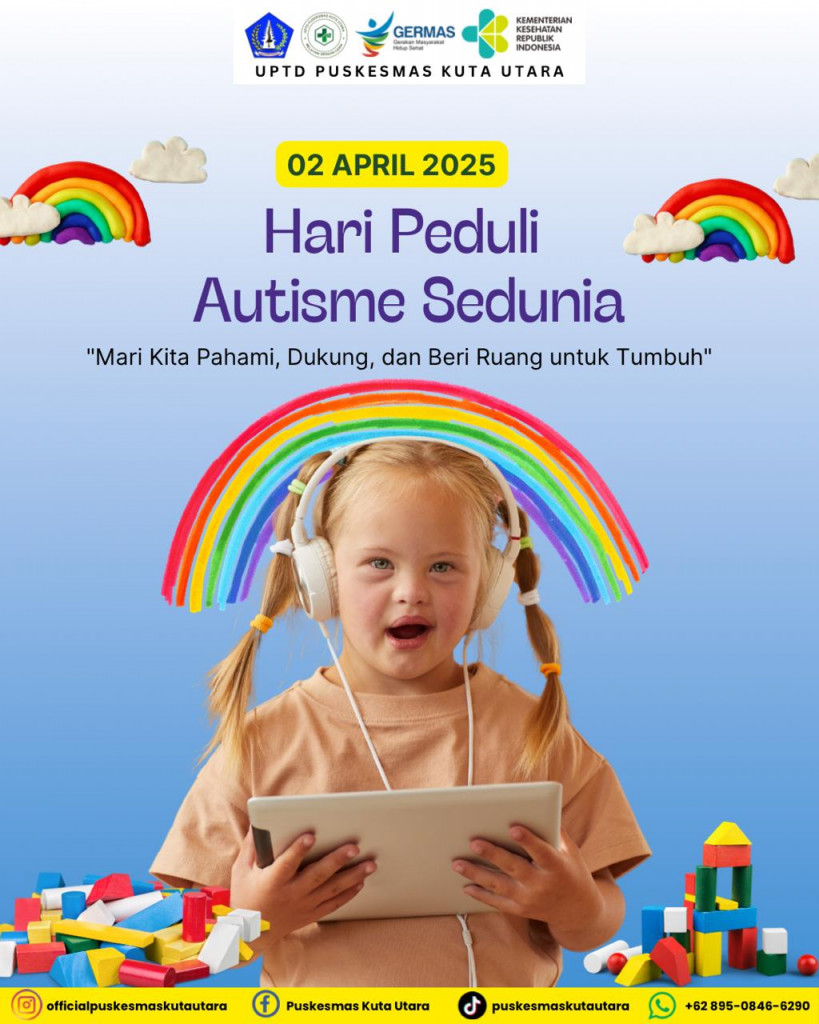 HARI AUTISME INDONESIA | Puskesmaskutautara Badung